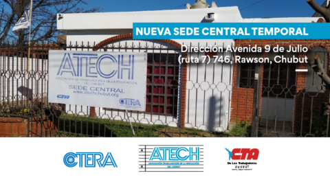 Nueva Sede Central temporal | ATECH Chubut